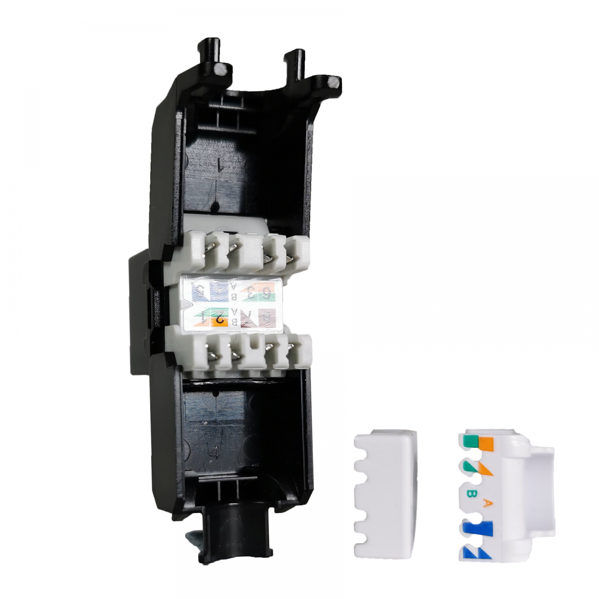Cat6 RJ45 Socket Tool-less Keystone Jack Module | UTP | DCDI